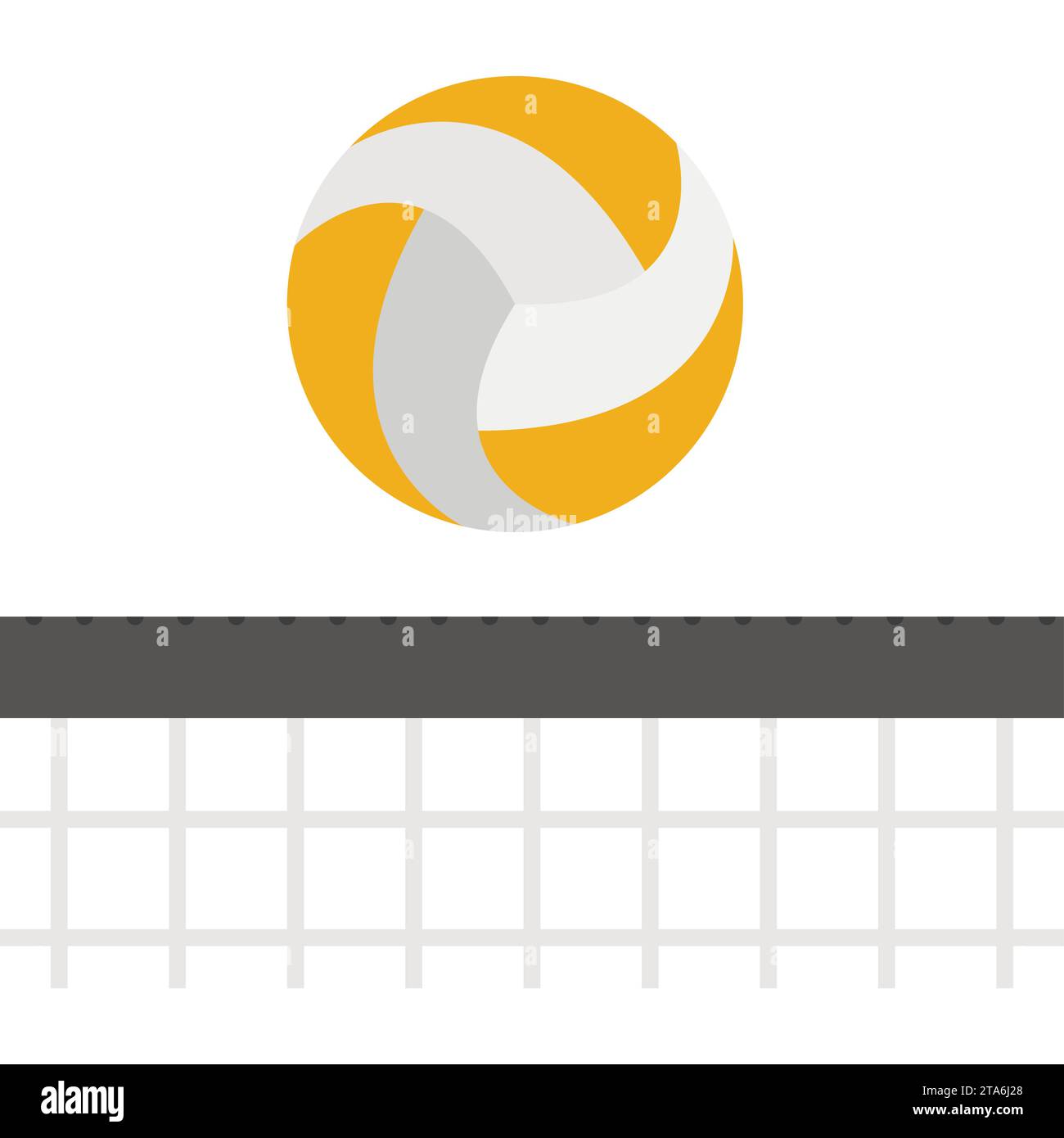 Volleyball court indoor Cut Out Stock Images & Pictures - Alamy