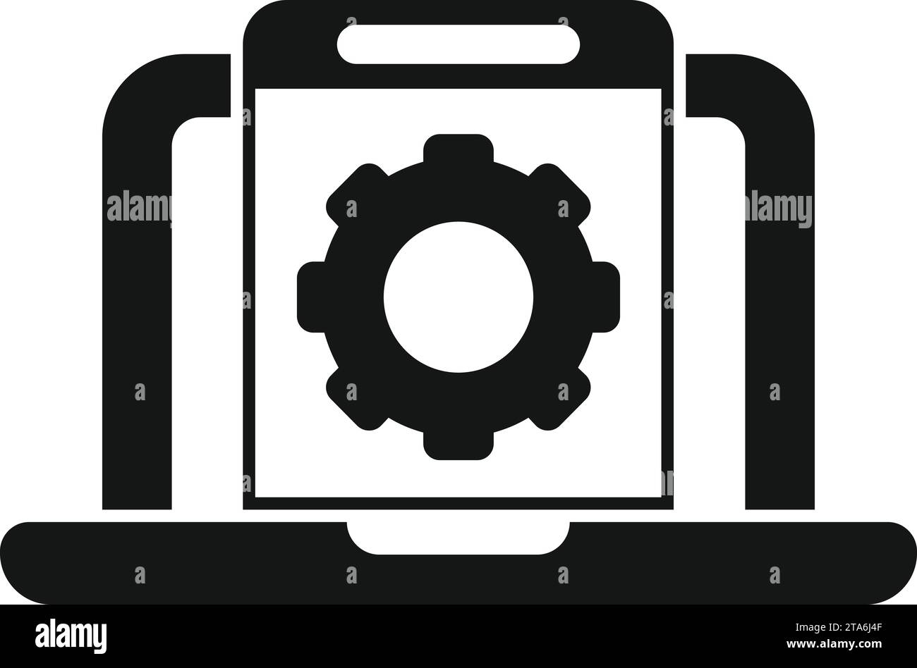 Screen support framework Stock Vector Images - Alamy