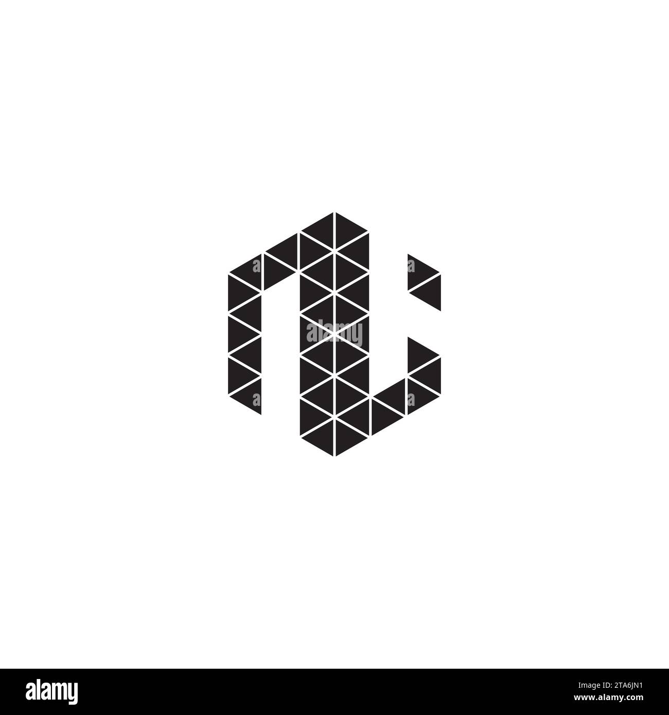 NL initial logo letters in high quality professional design that will ...