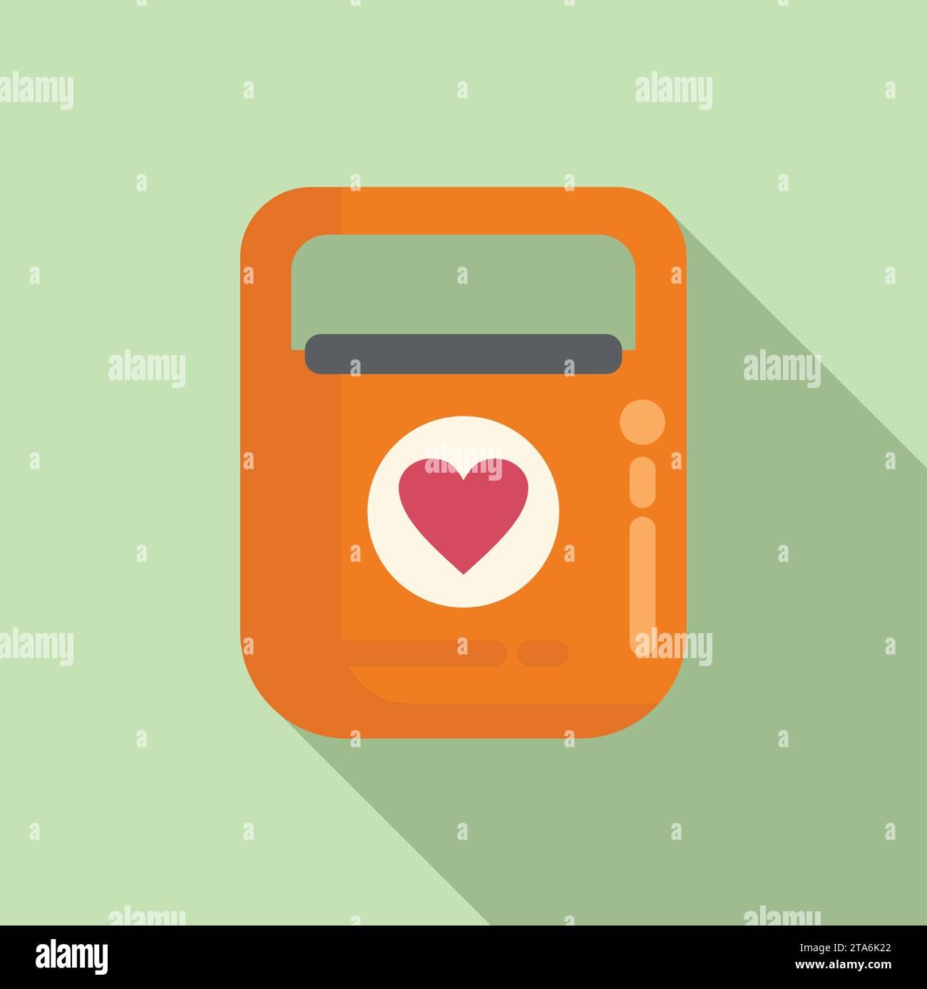Life saving defibrilator Stock Vector Images - Alamy
