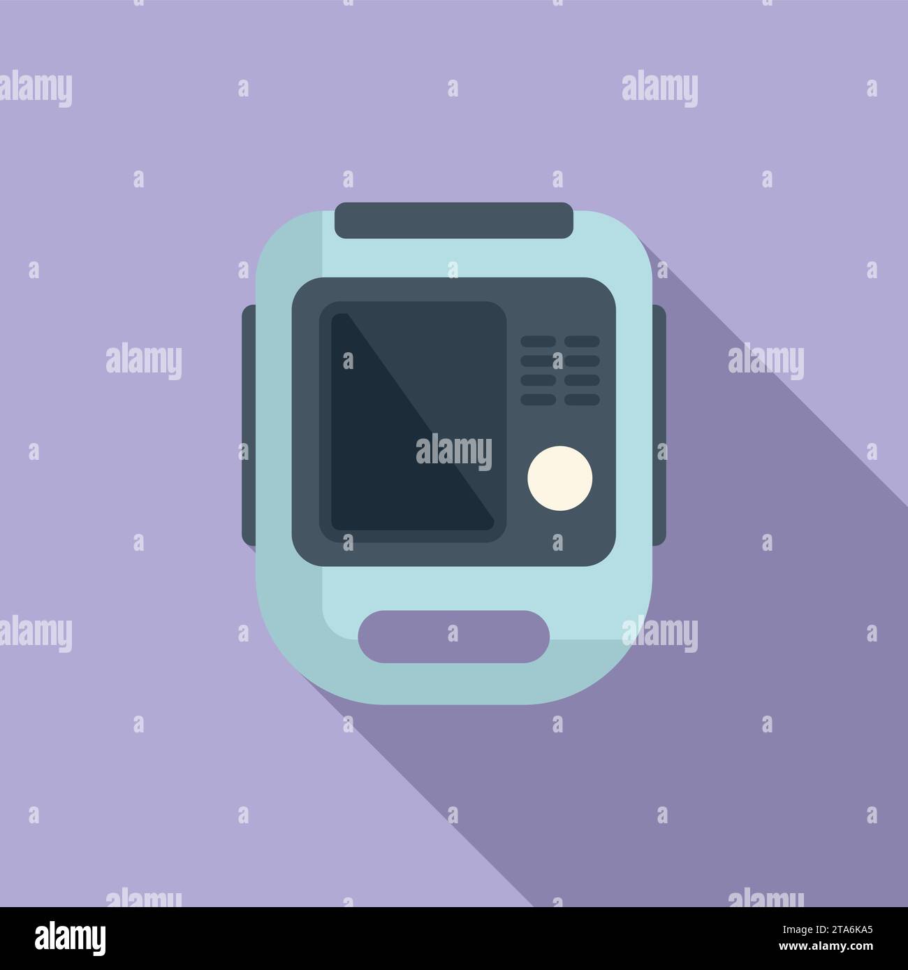 Automated external defibrillator person Stock Vector Images - Alamy