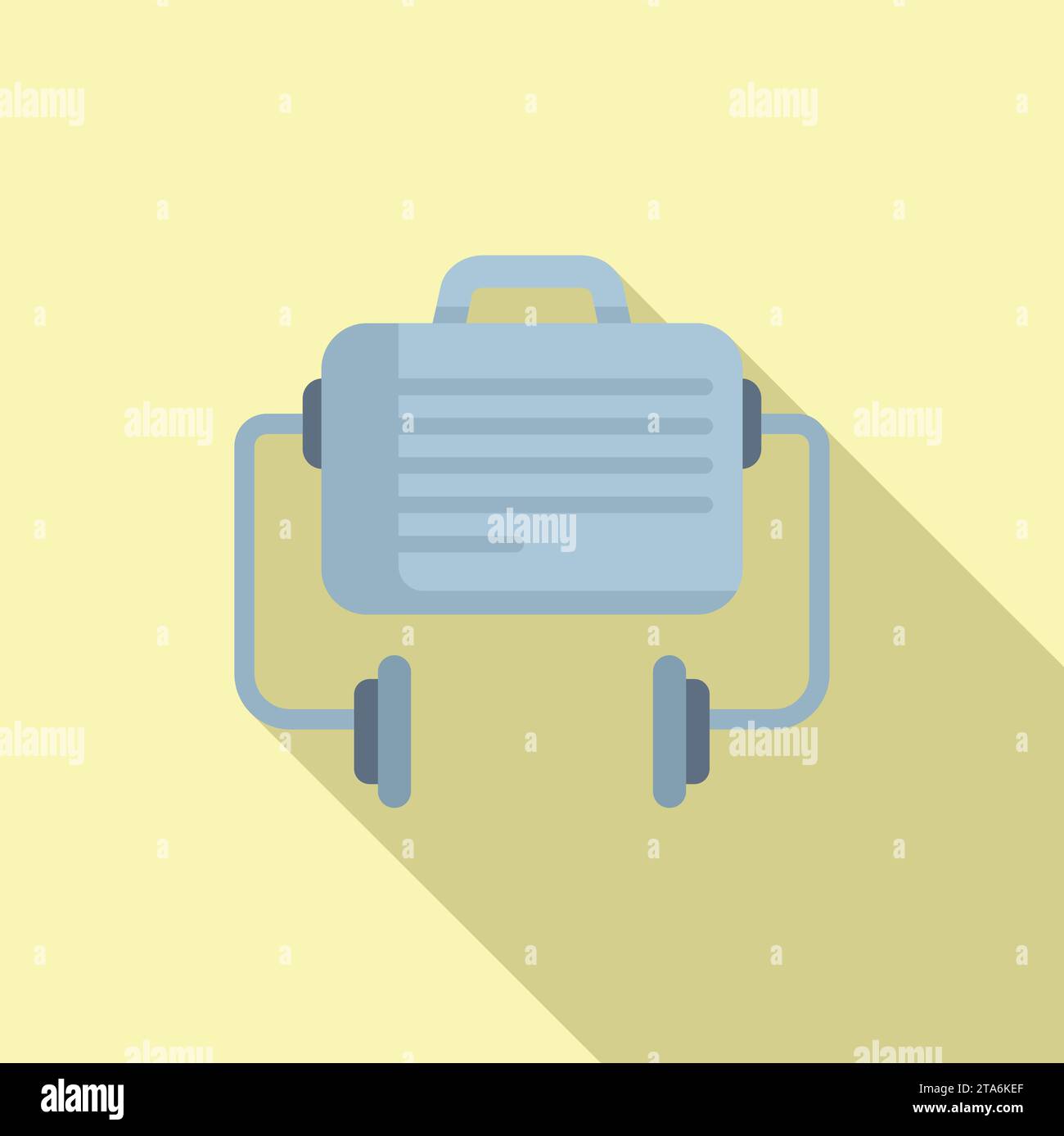 Patient defibrillator icon flat vector. Automatic care person. Breath cardiac attack Stock ...