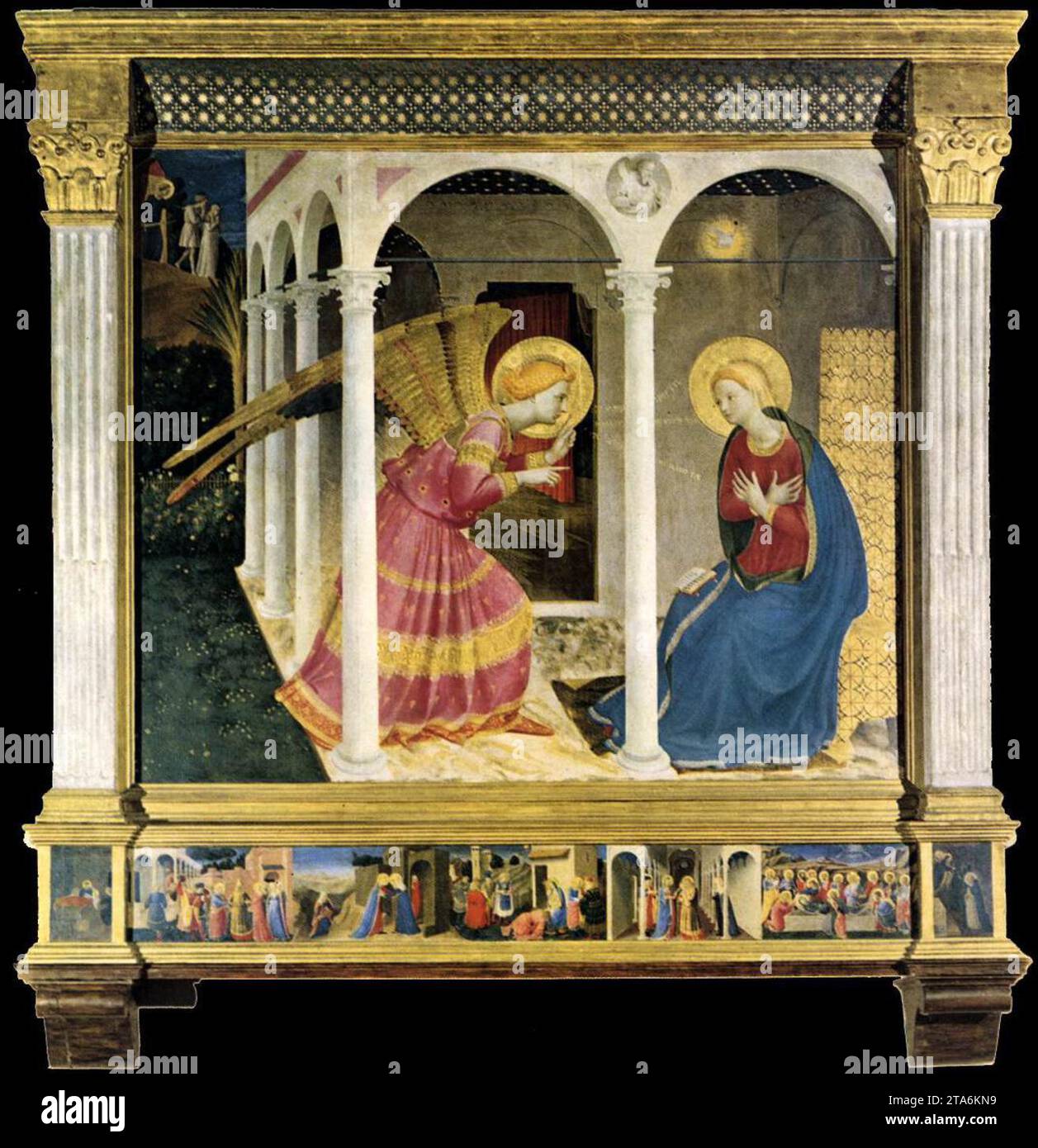 Fra angelico annunciation hi-res stock photography and images - Alamy