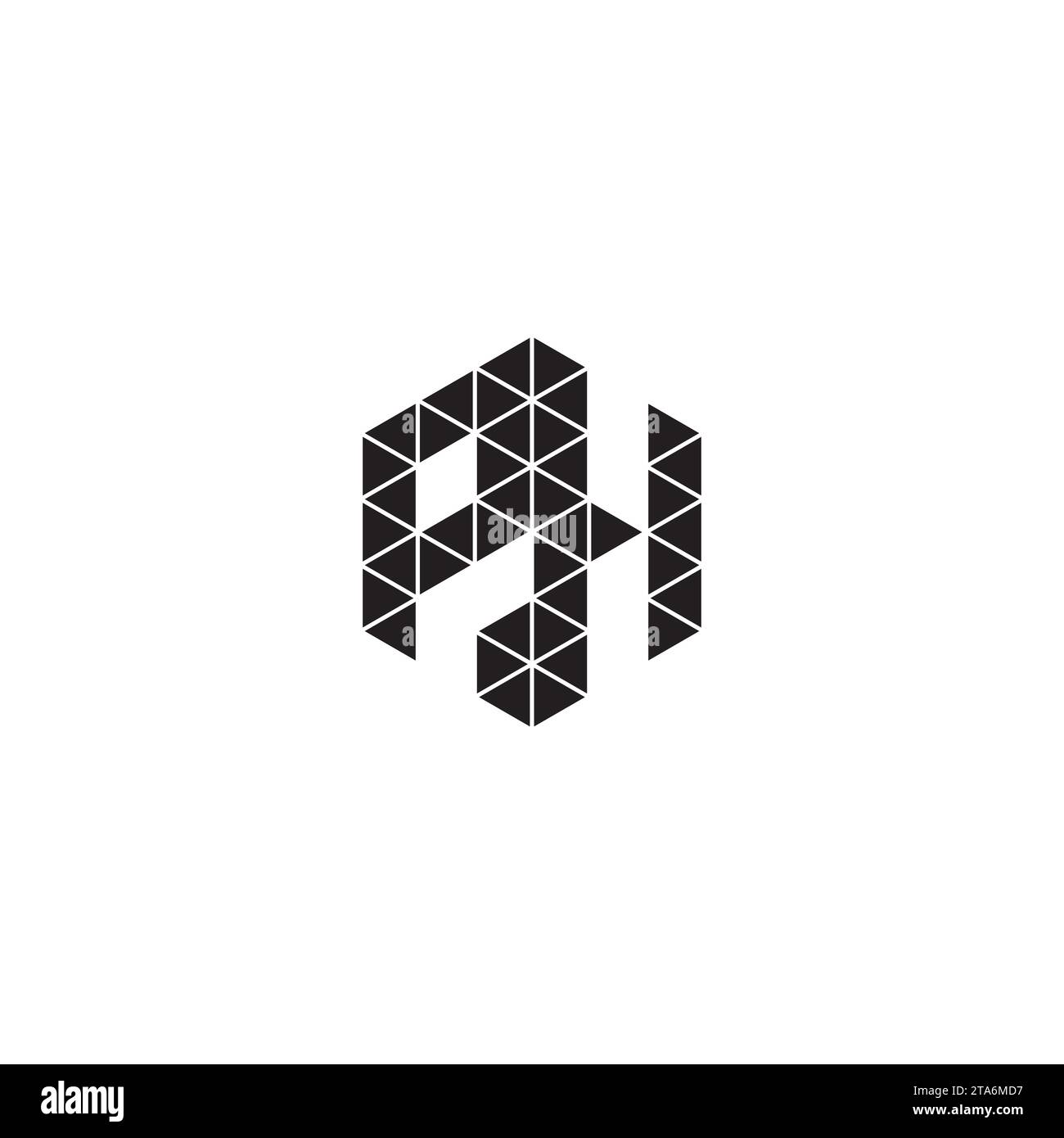 PH initial logo letters in high quality professional design that will ...