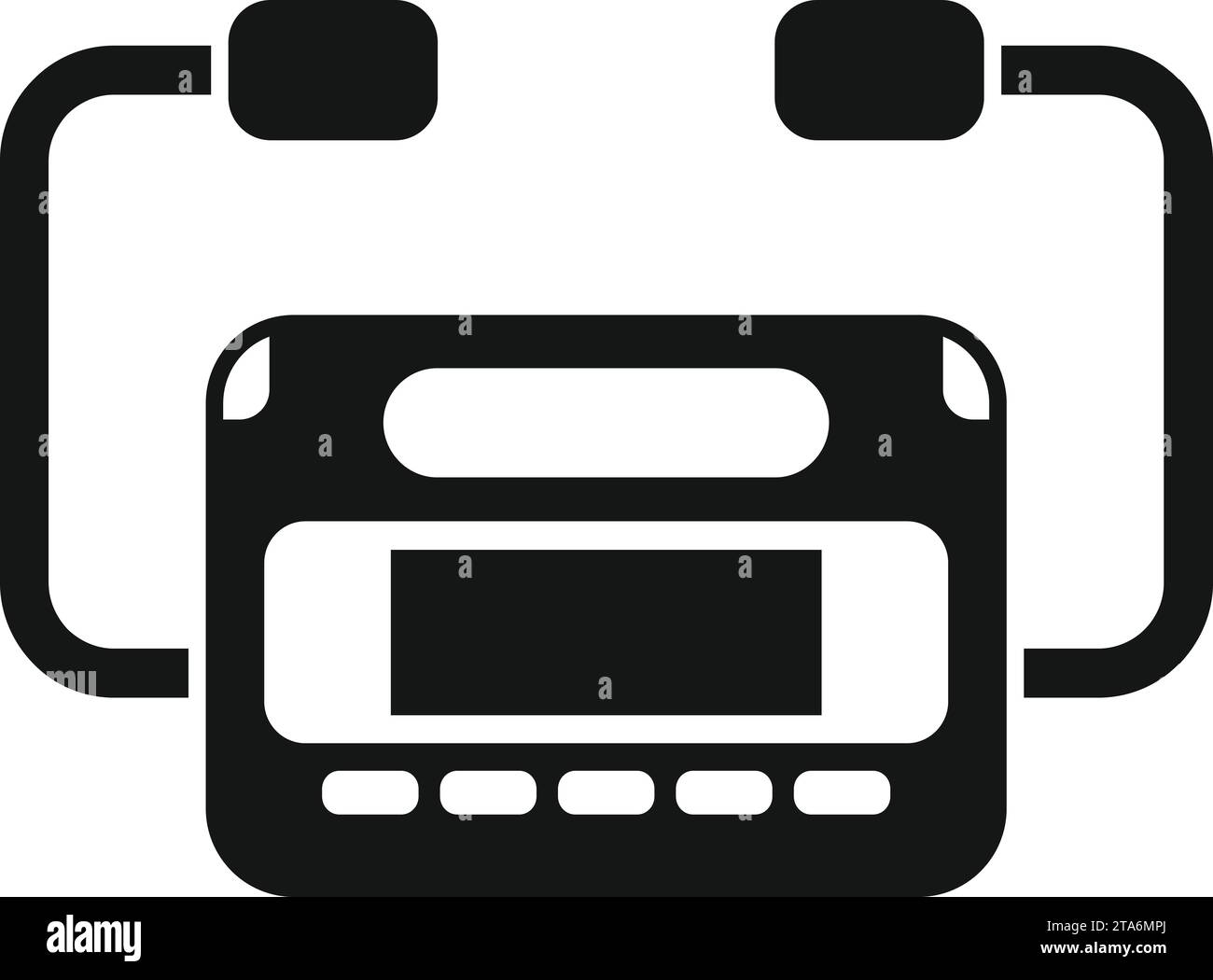 Resuscitation defibrillator icon simple vector. First aid help. Modern ...