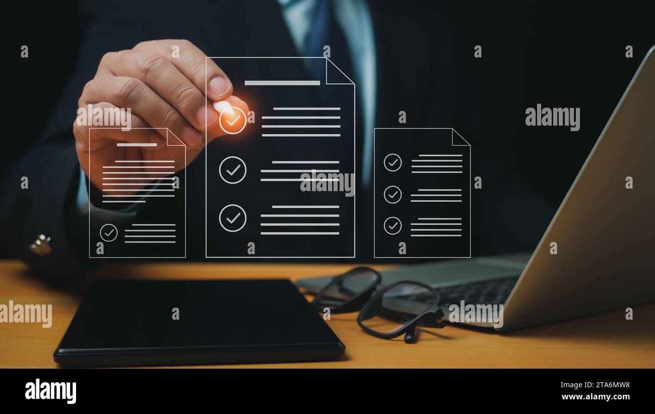 Checklist and filling survey form online. Document management system ...