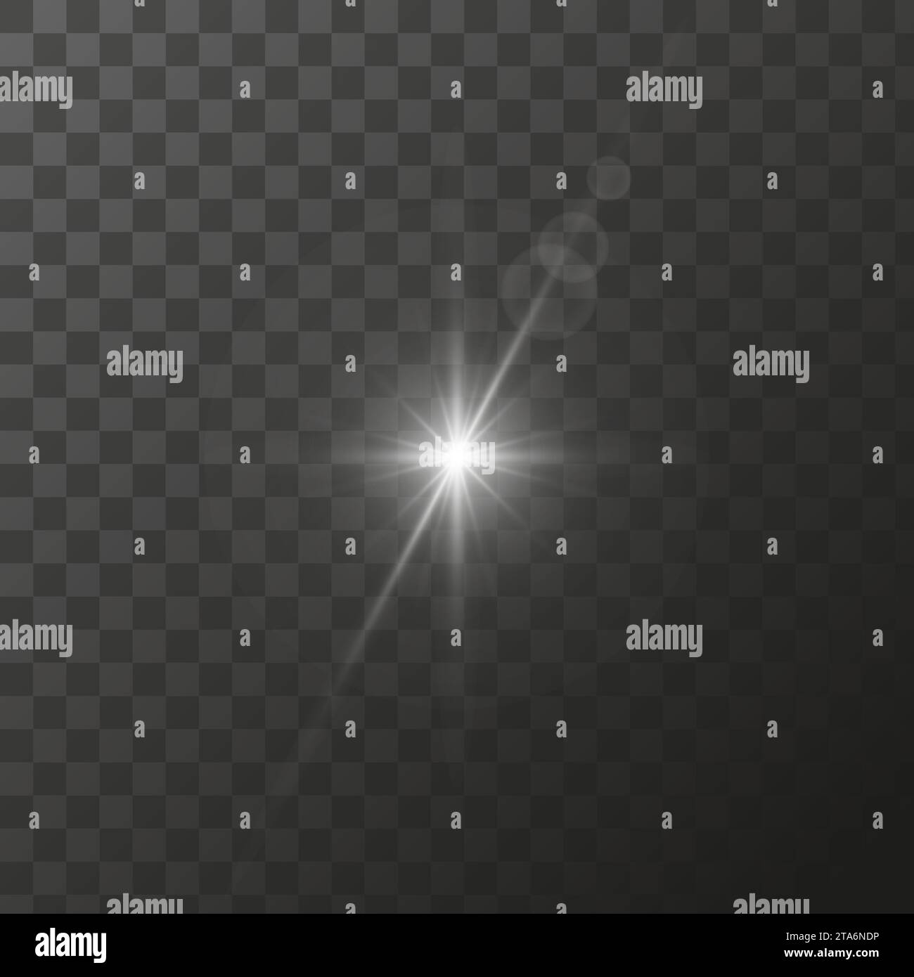 Shining star light rays glowing particles. Vector special effect on a ...