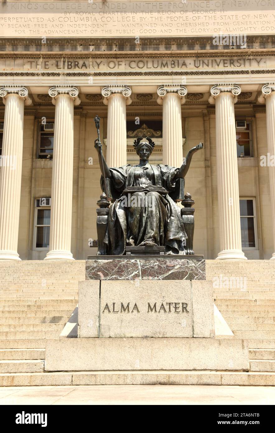 Alma Mater Statue Columbia University Stock Photos And Images – ZHERSS