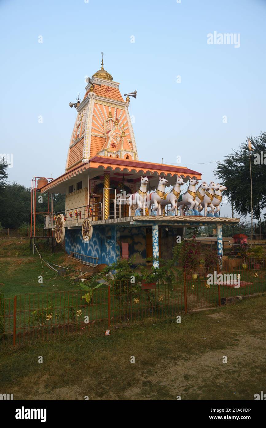 Hindu temple surya narayan mandir hi-res stock photography and images ...