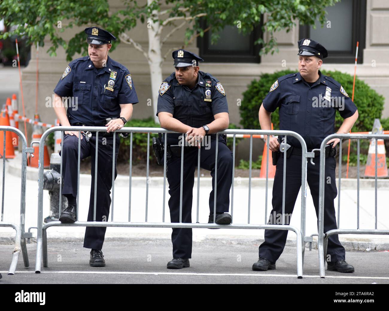 NEW YORK, USA - June 10, 2018: The New York City Police Department ...