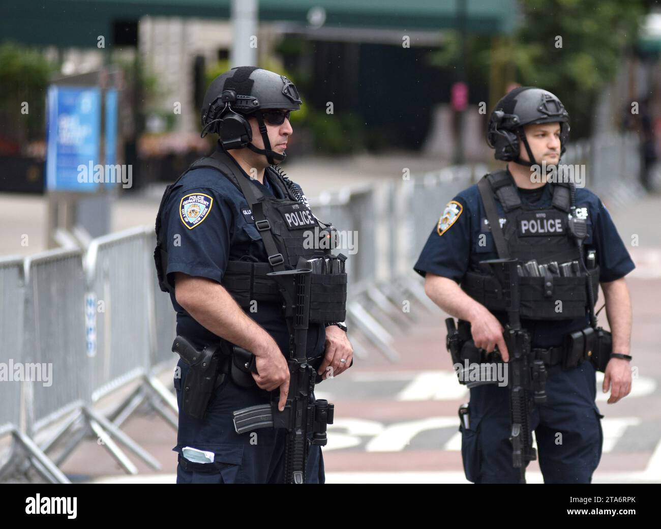 NEW YORK, USA - June 10, 2018: The New York City Police Department ...