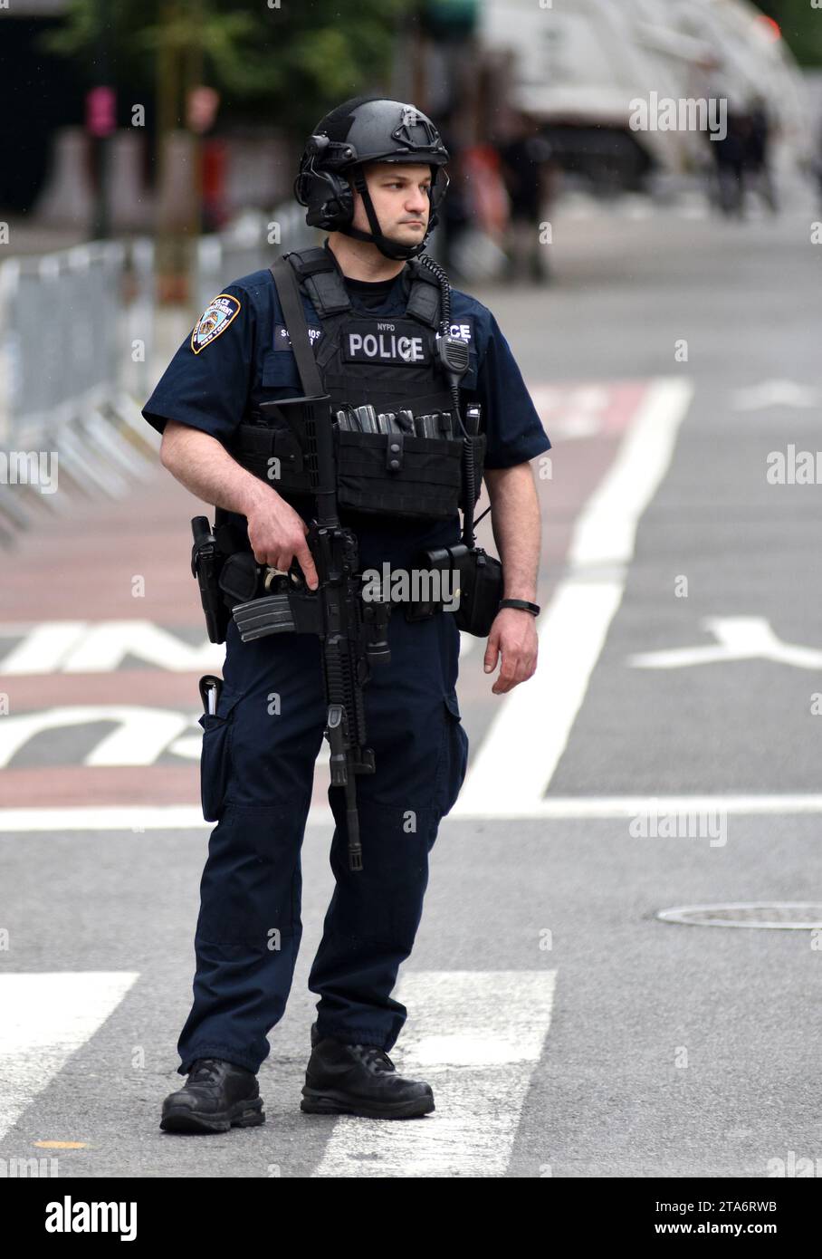 NEW YORK, USA - June 10, 2018: The New York City Police Department ...