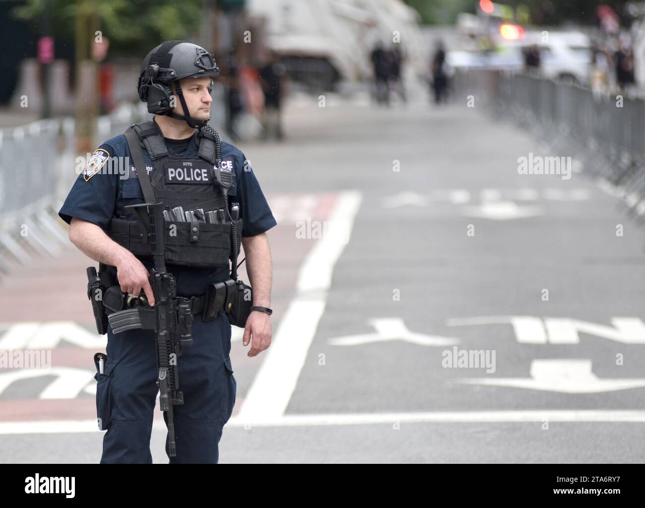 NEW YORK, USA - June 10, 2018: The New York City Police Department ...