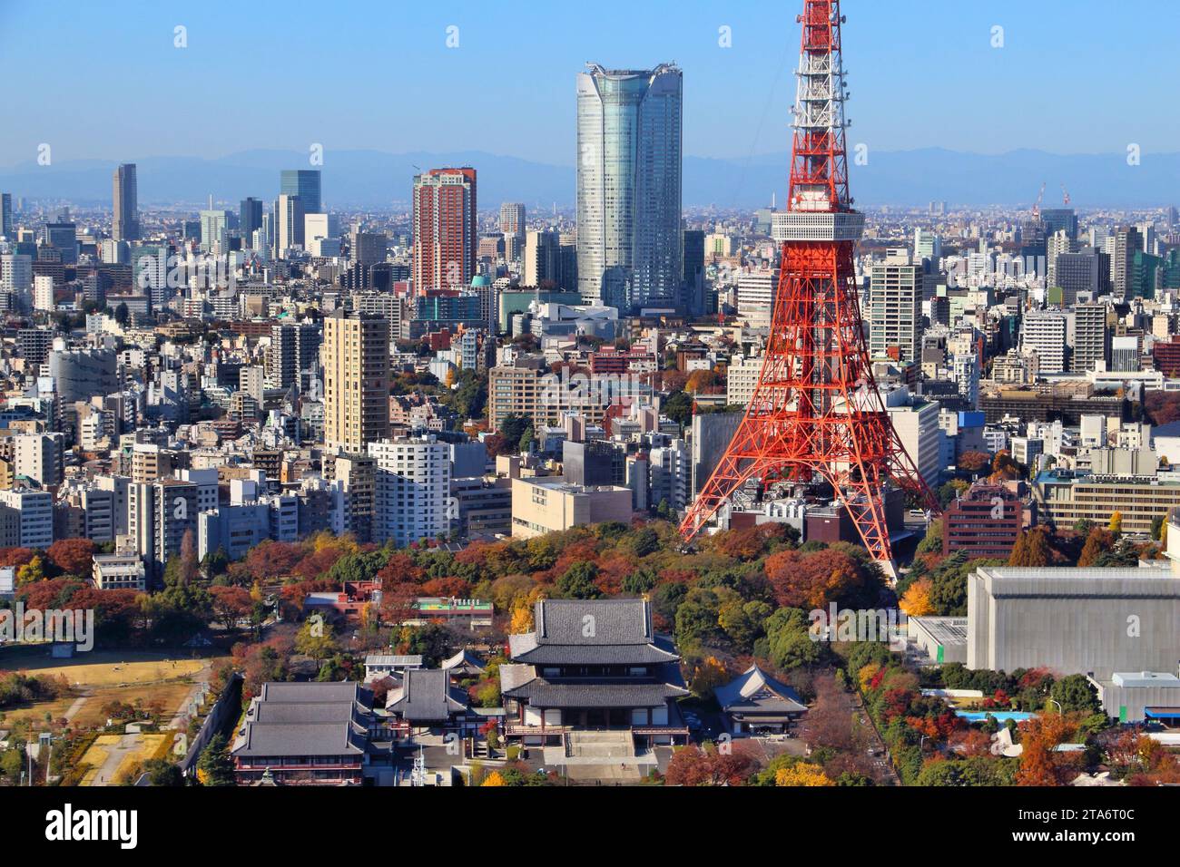 Tokyo city skyline. Big city view in Japan Stock Photo - Alamy