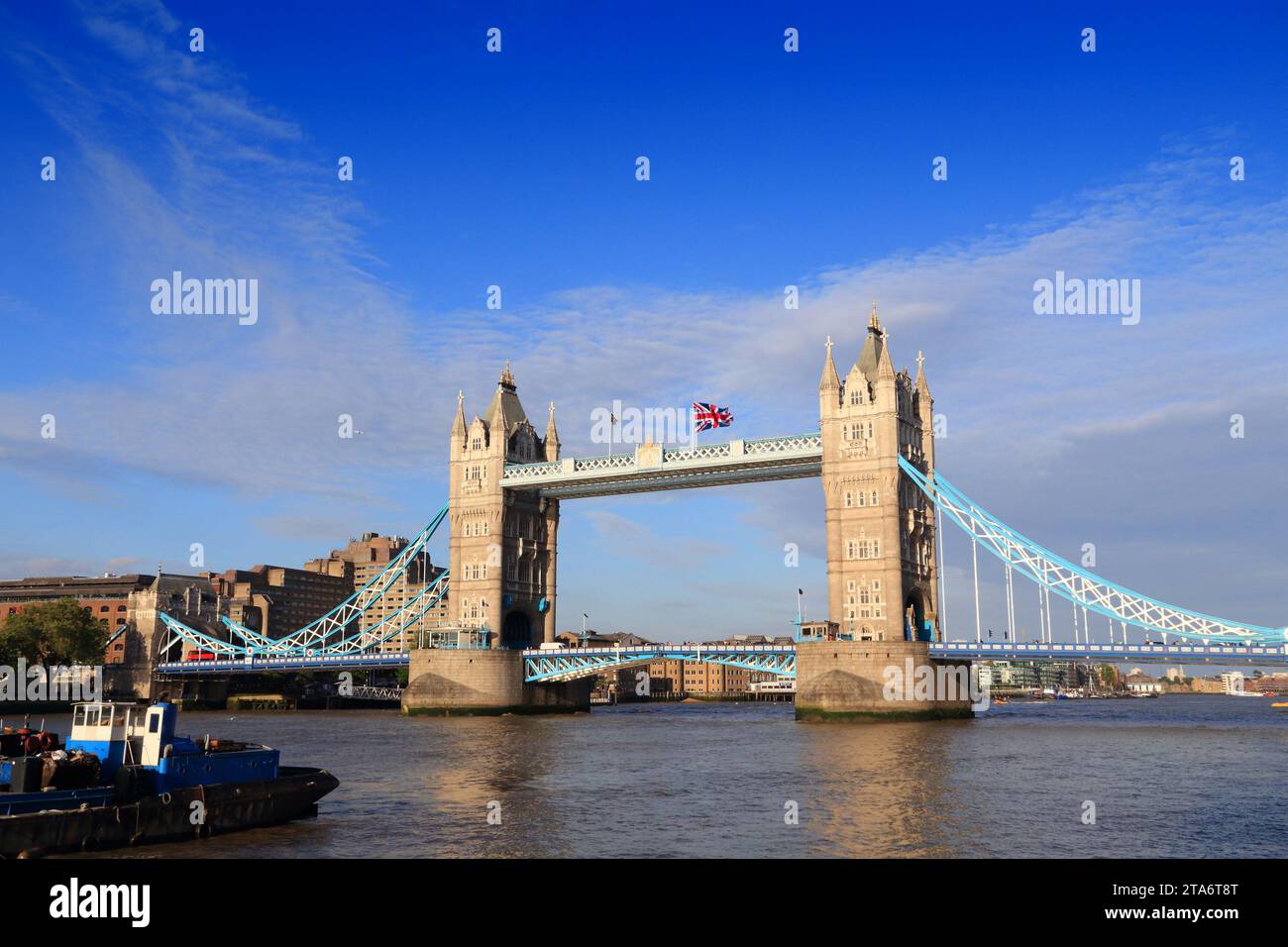 Tower Bridge - landmark in London UK. Old London landmarks Stock Photo ...