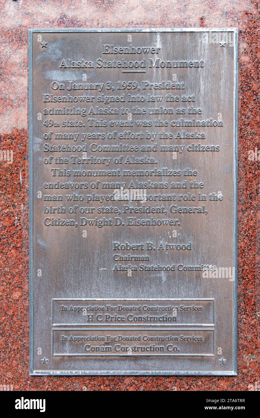 Statehood monument hi-res stock photography and images - Alamy