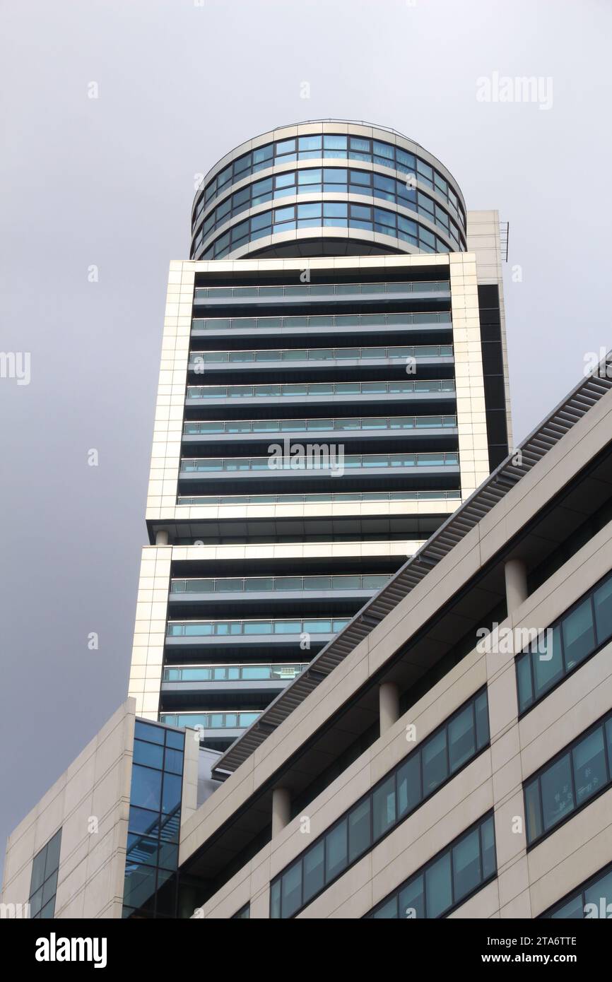 LEEDS, UK - JULY 11, 2016: Bridgewater Place skyscraper in Leeds, UK ...