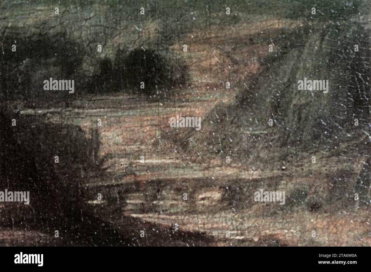 Mona Lisa (detail) 1503-5 by Leonardo Da Vinci Stock Photo - Alamy