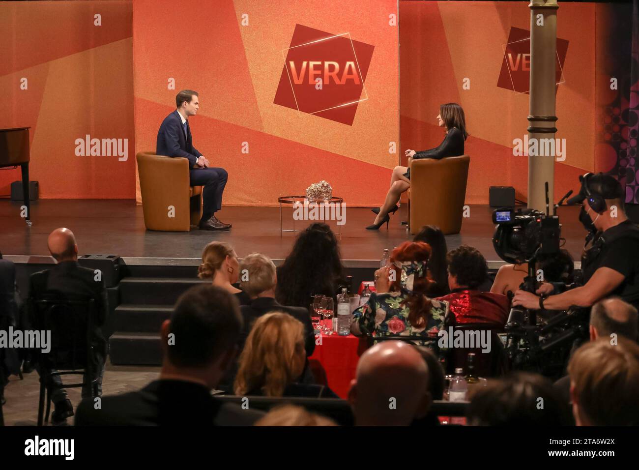 RECORD DATE NOT STATED 27.11.2023, Wiener Metropol, VERA Talkshow im TV ...