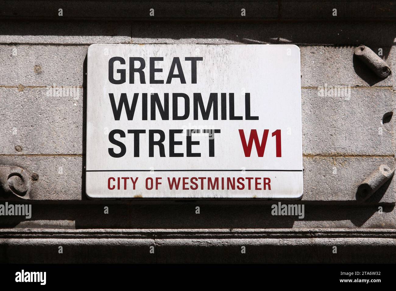 Great windmill street hi-res stock photography and images - Alamy