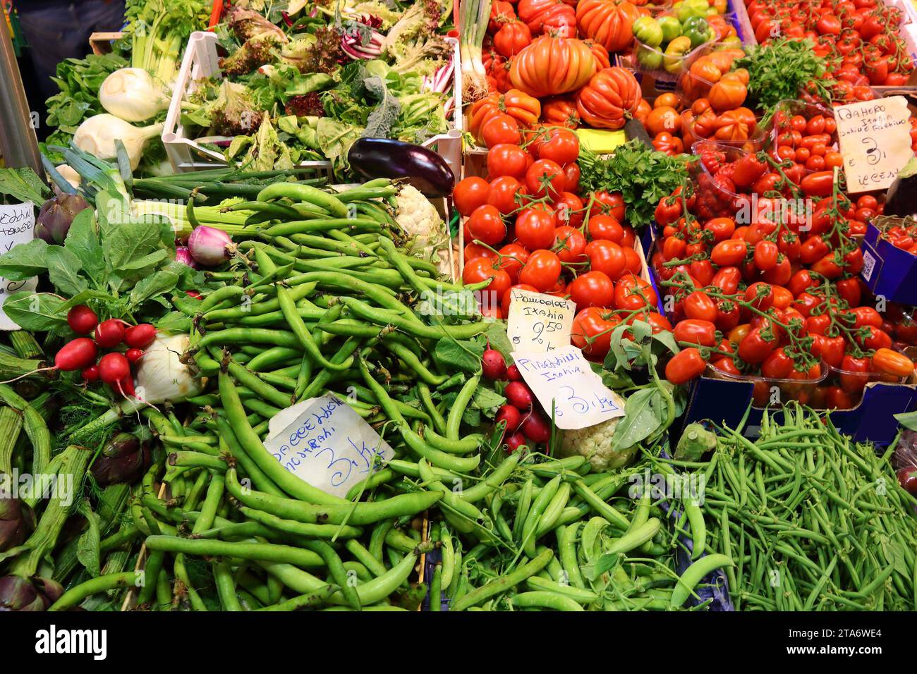 Florence greengrocer market hi-res stock photography and images - Alamy