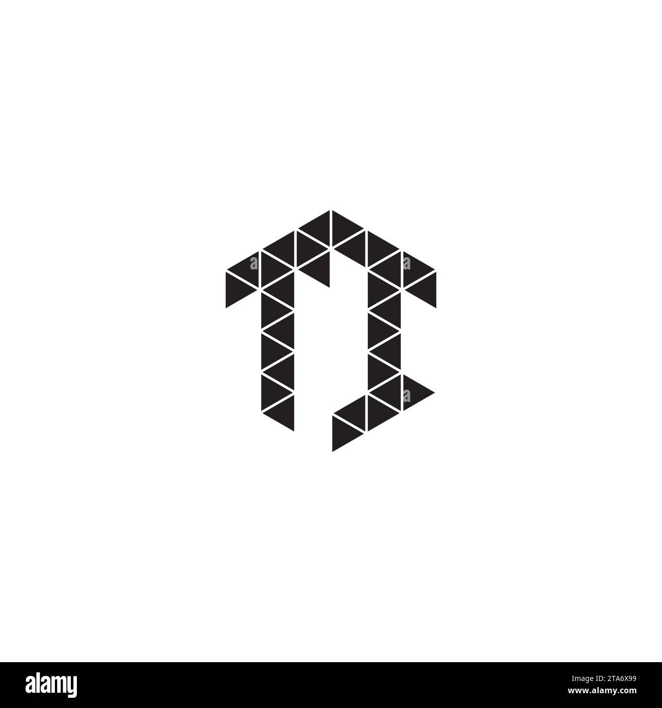 TI initial logo letters in high quality professional design that will ...