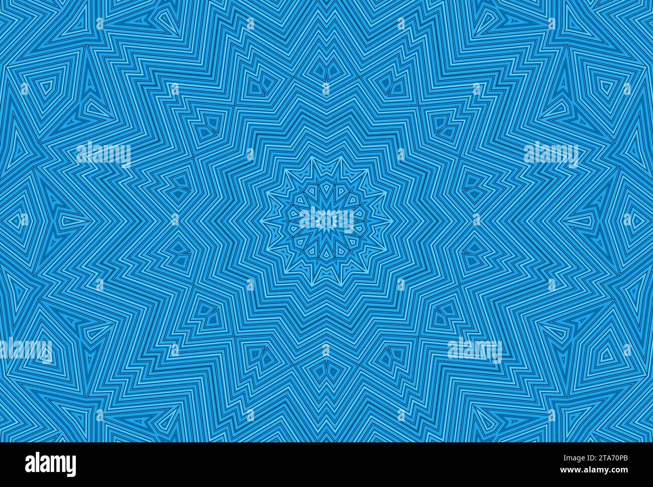 Blue background with abstract lines pattern Stock Photo - Alamy