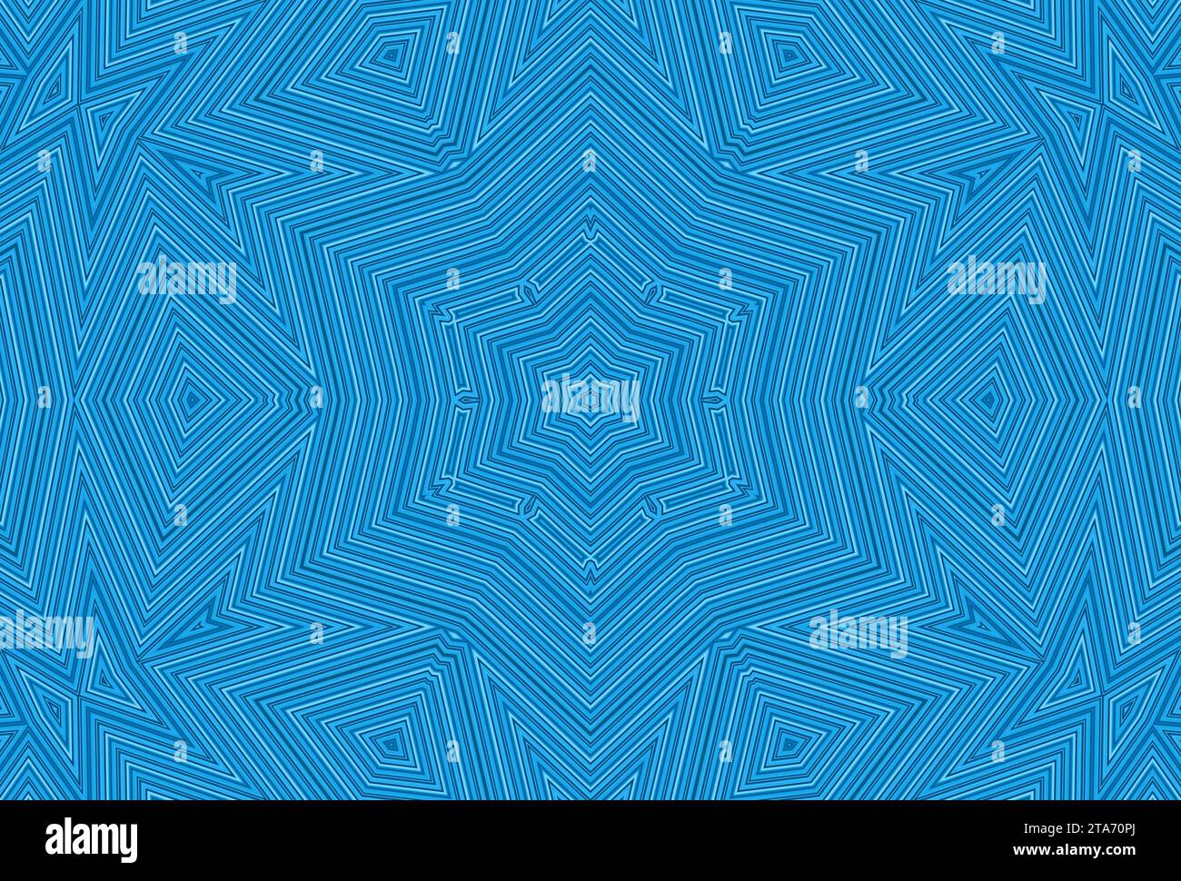 Blue background with abstract lines pattern Stock Photo - Alamy