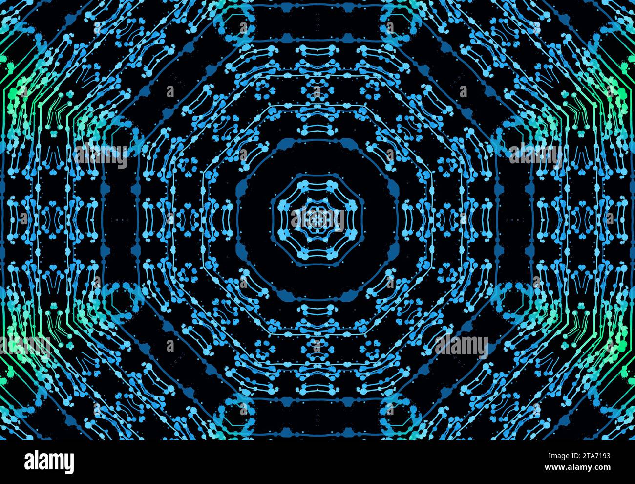Black background with abstract color pattern Stock Photo - Alamy