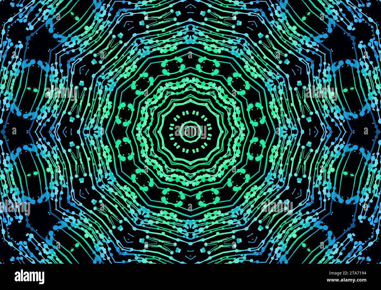 Black background with abstract color pattern Stock Photo - Alamy