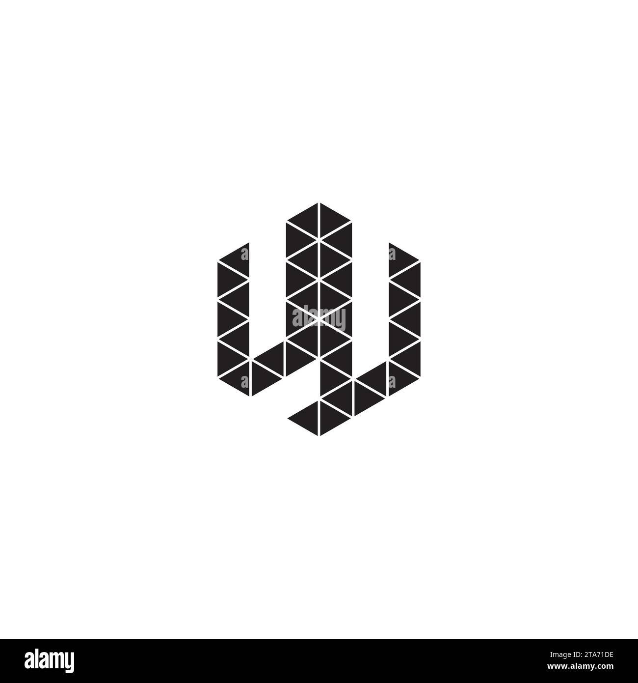 UV initial logo letters in high quality professional design that will ...