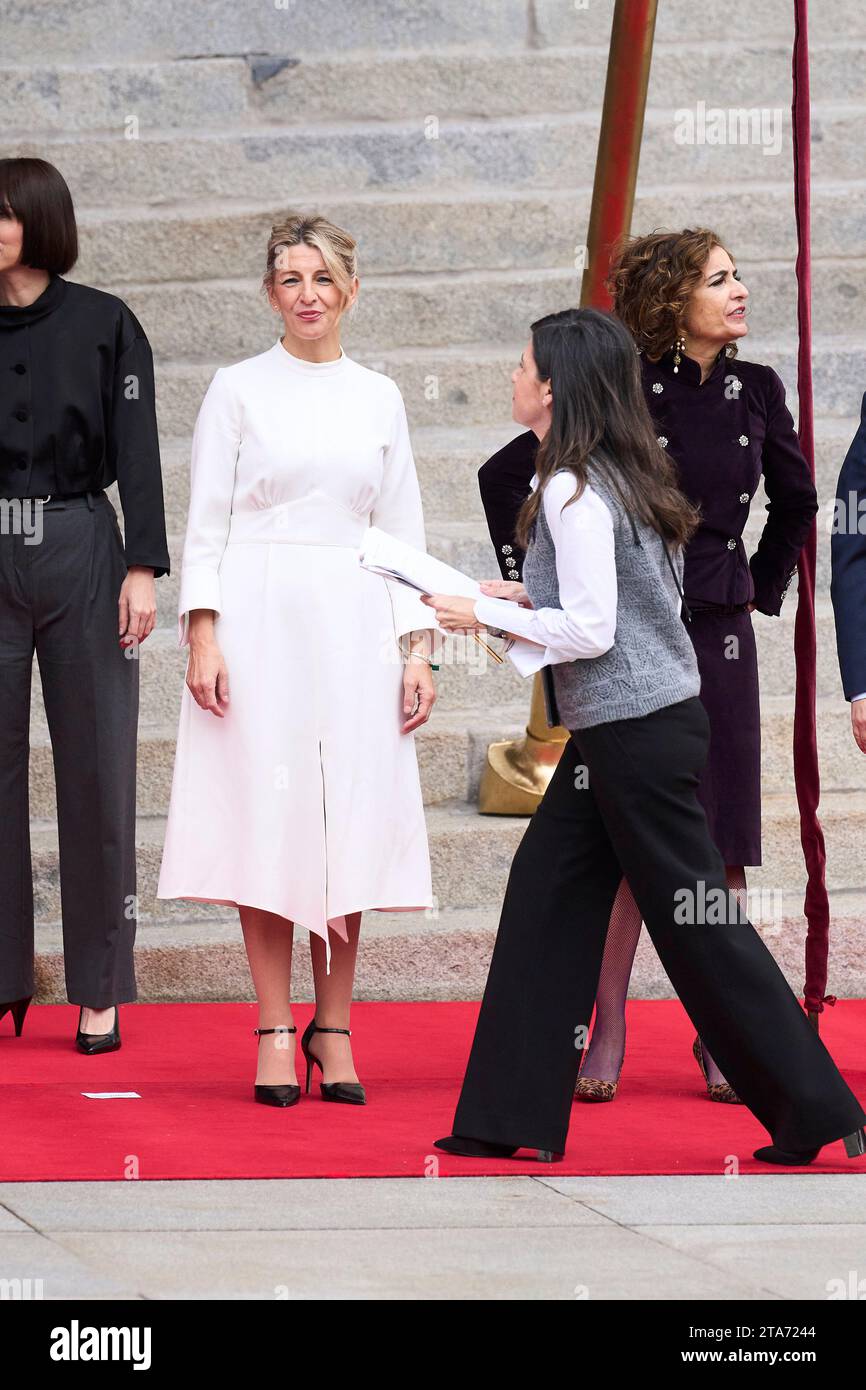 Madrid. Spain. 20231129, Yolanda Diaz, Vice President attends Opening ...