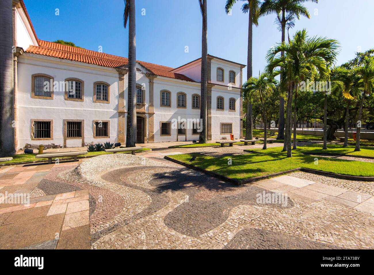 National History Museum in Rio de Janeiro Exterior View Stock Photo - Alamy