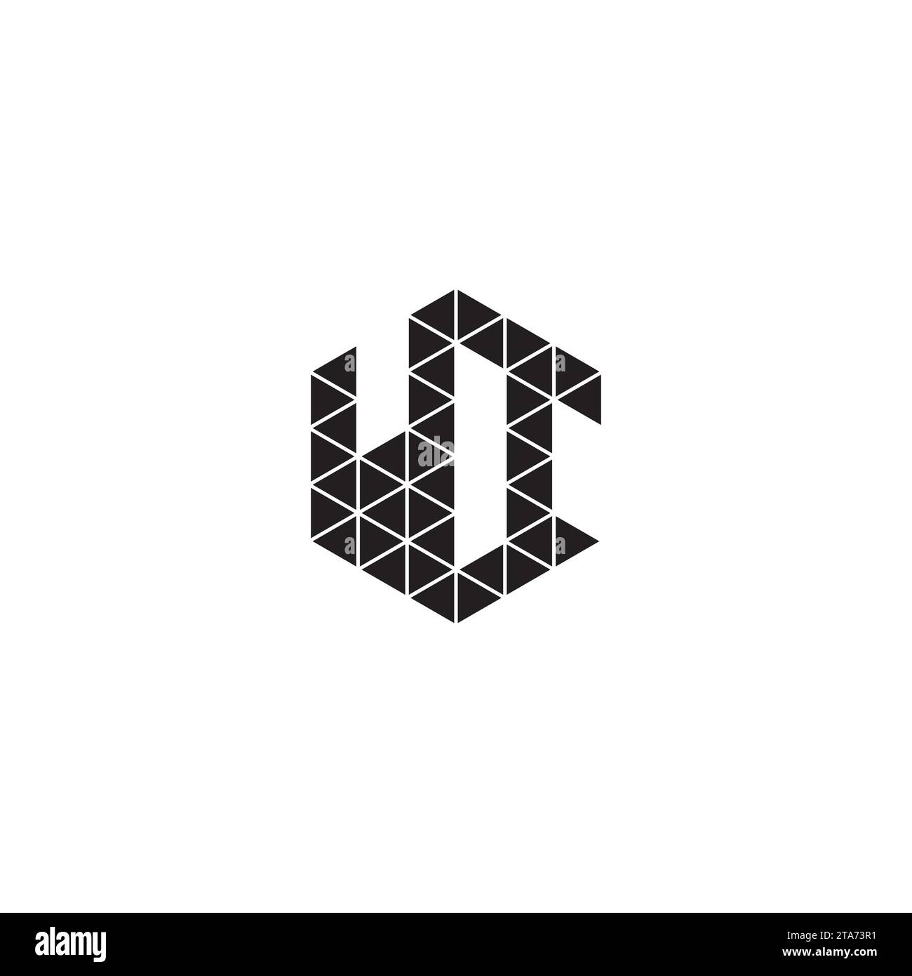 Wi abstract letters logo Stock Vector Images - Alamy