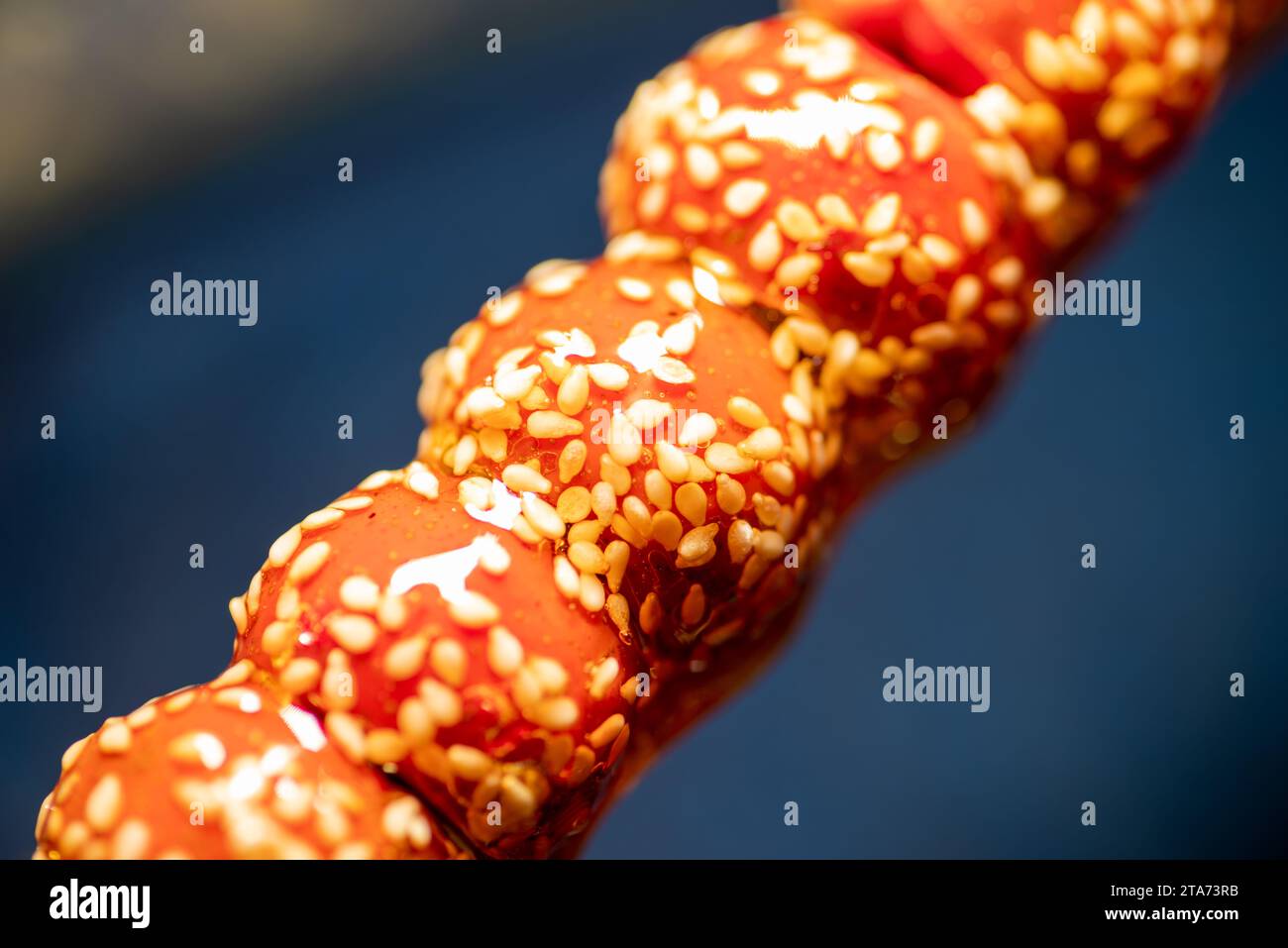 Sugar coated haws on a stick hi-res stock photography and images - Alamy