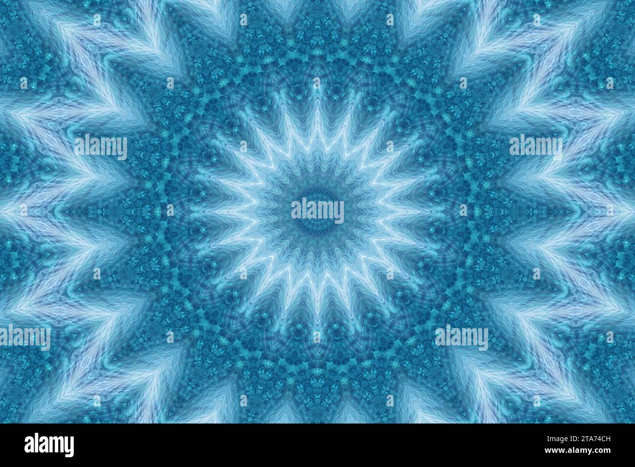 Blue background with abstract radial pattern Stock Photo - Alamy