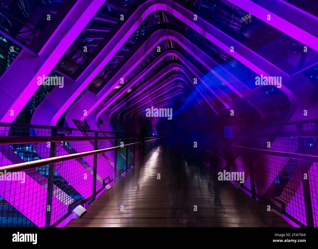 Jakarta pedestrian bridge hi-res stock photography and images - Alamy