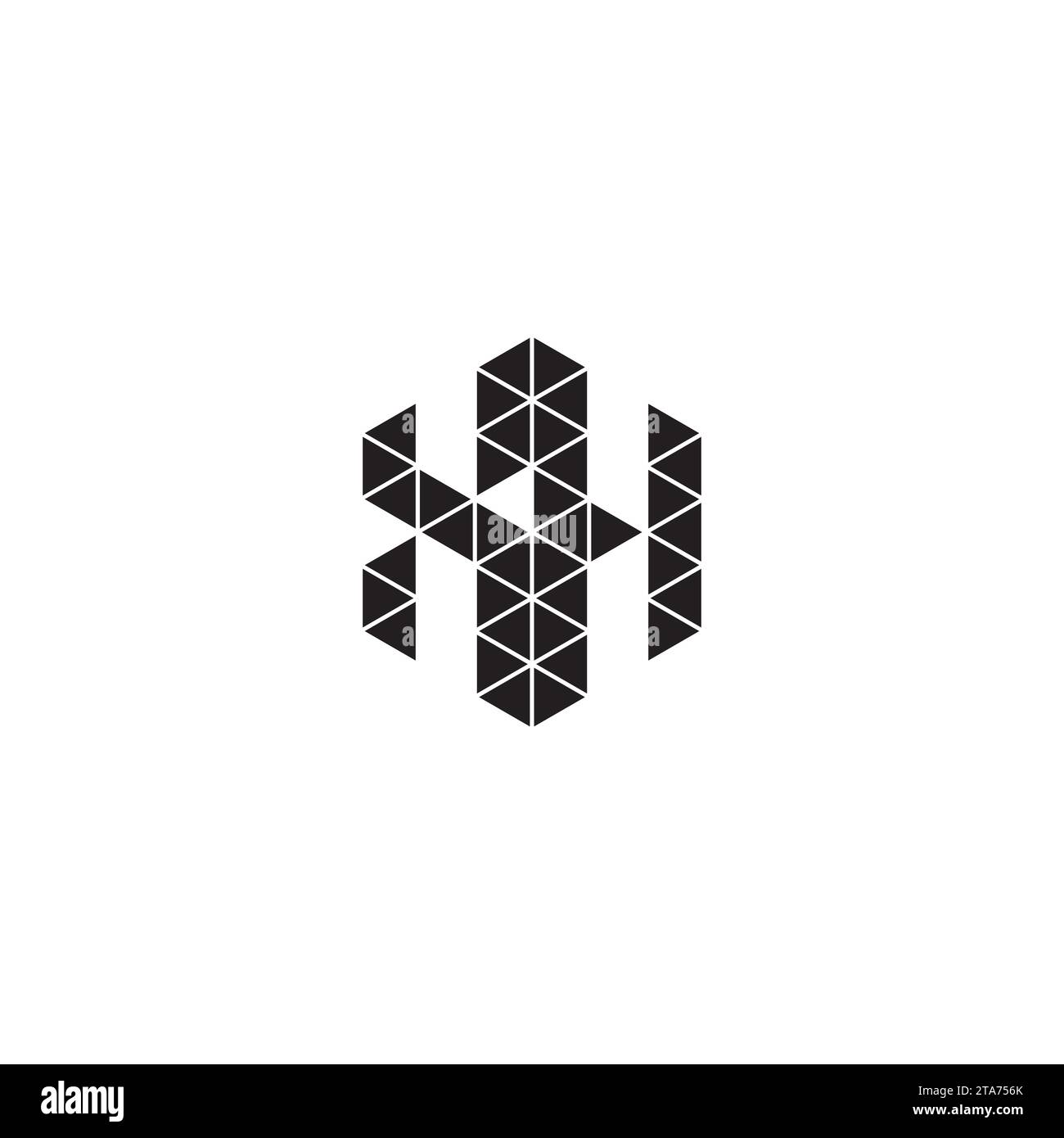 XH initial logo letters in high quality professional design that will ...