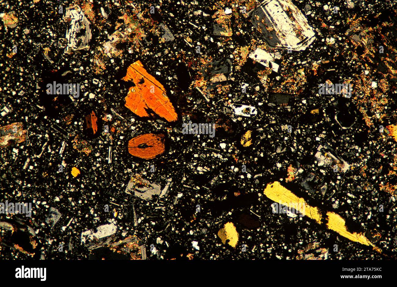 Andesite Is A Volcanic Rock Intermediate Between Basalt And Rhyolite