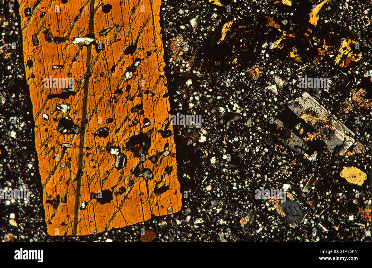 Andesite Is A Volcanic Rock Intermediate Between Basalt And Rhyolite