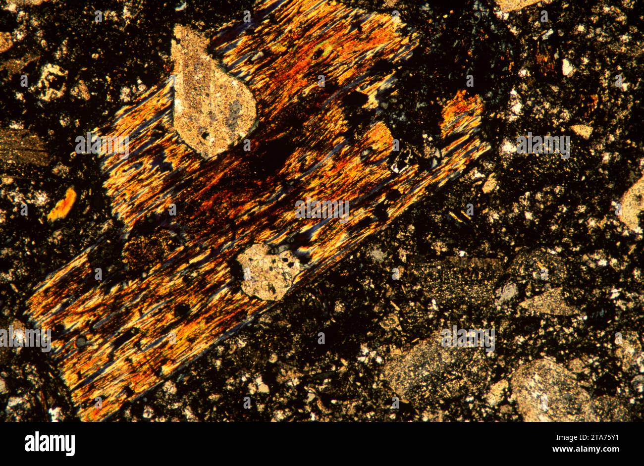 Dacite is an igneous extrusive rock intermediate between andesite and ...