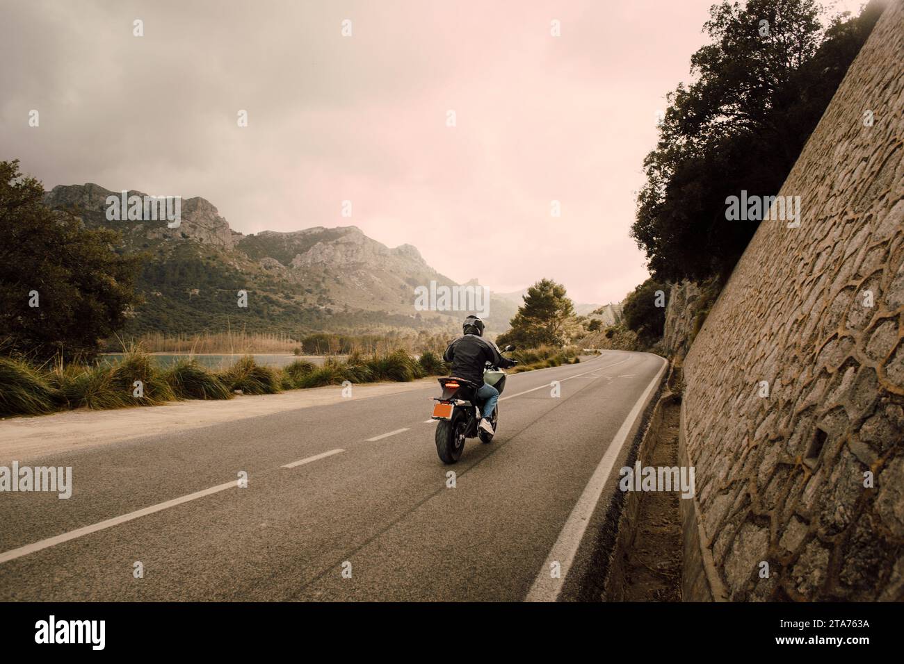 Man motorcycle trip not woman hi-res stock photography and images - Alamy