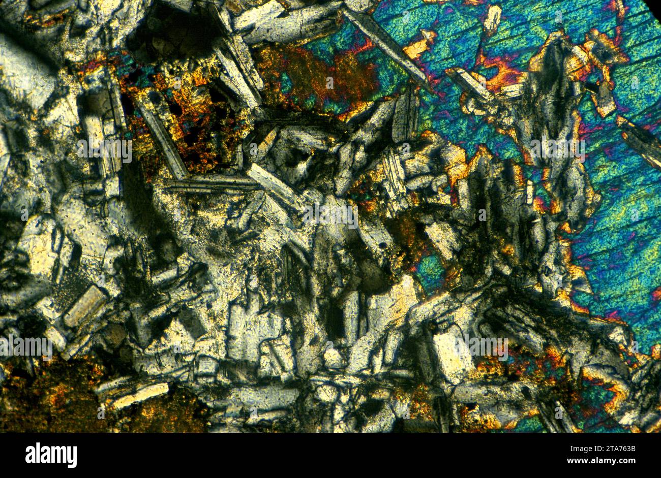 Diabase, dolerite, microgabbro or ofite is a subvolcanic rock ...