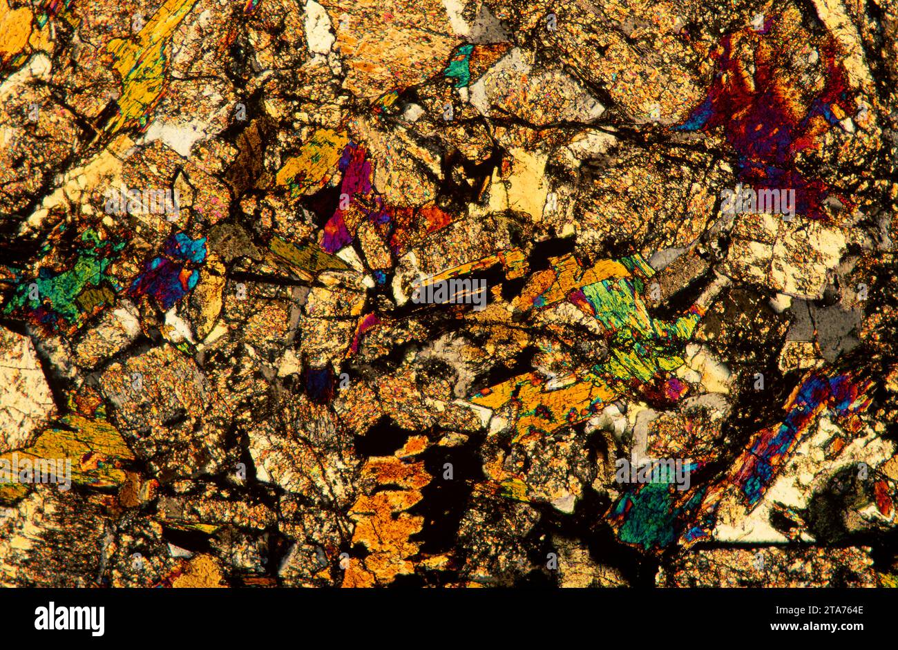 Diorite is an igneous intrusive rock intermediate between gabbro and ...