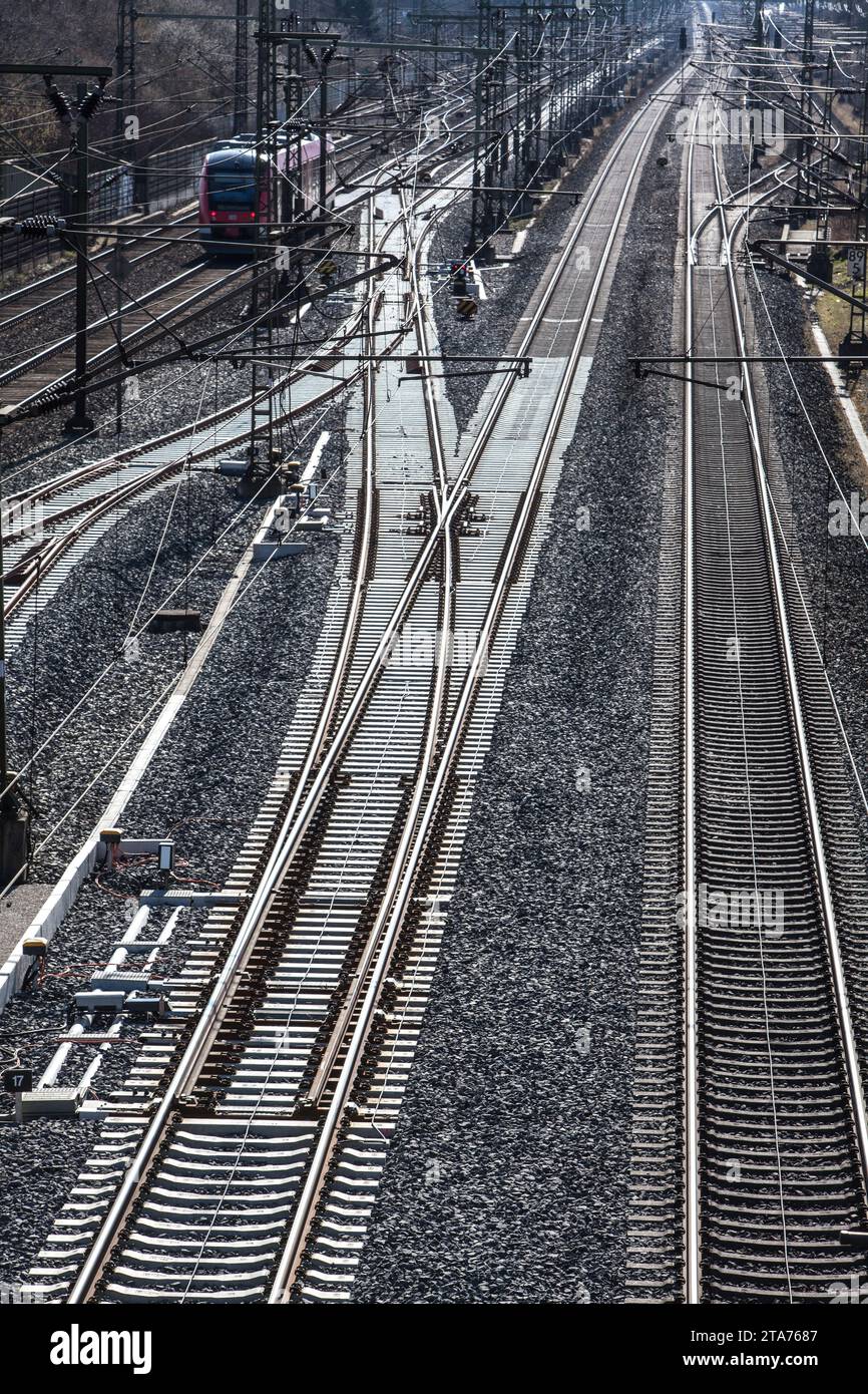 Electrified railway lines germany hi-res stock photography and images - Alamy