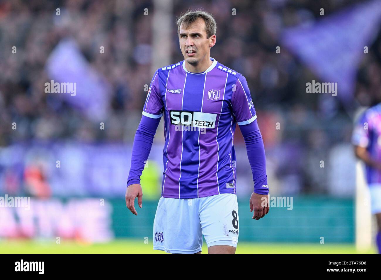 2. Bundesliga - VfL Osnabrück - 1. FC Magdeburg am 25.11.2023 an der ...