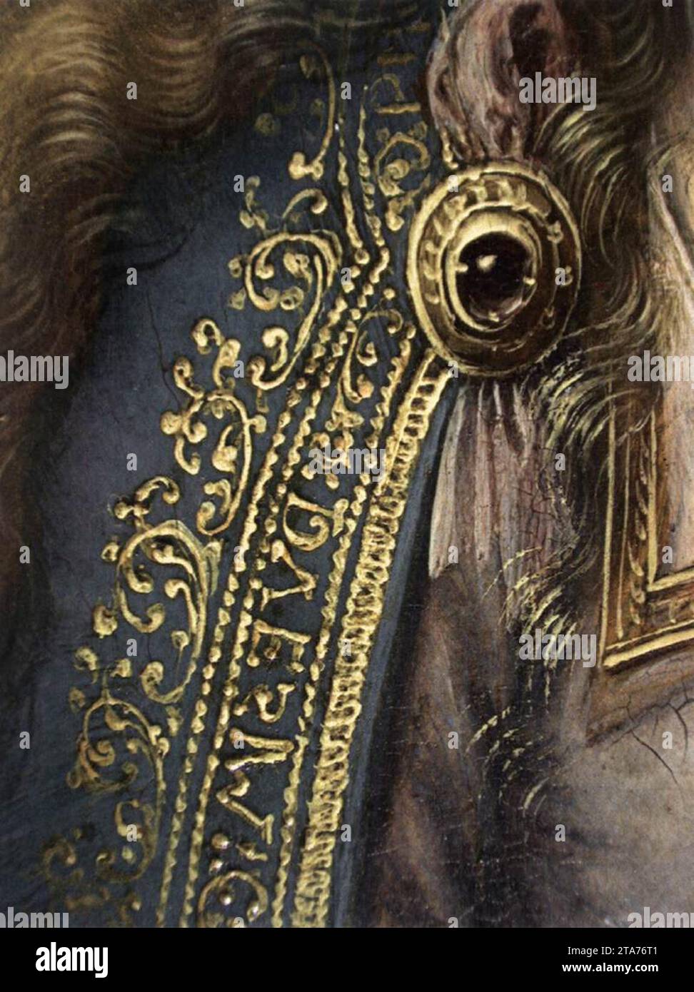 St Luke Drawing the Virgin (detail) 1520-22 by Jan Gossart Stock Photo - Alamy