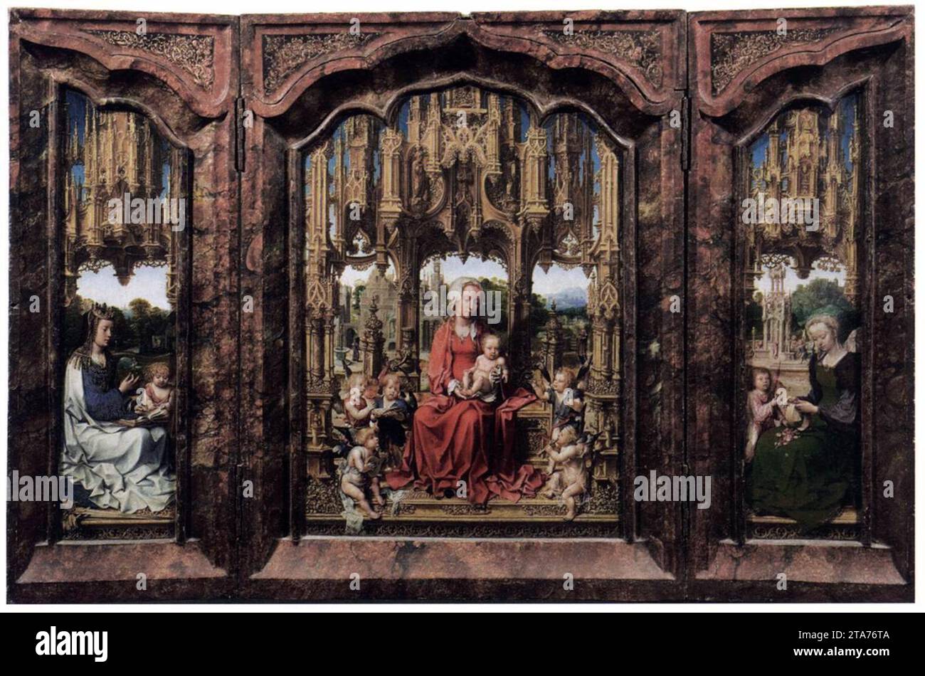 The malvagna triptych hi-res stock photography and images - Alamy