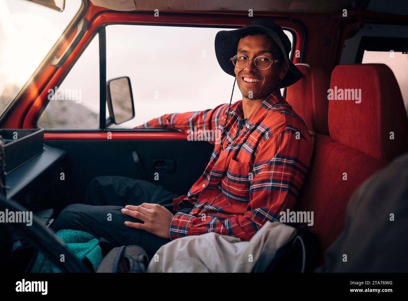 Person wearing plaid shirt hi-res stock photography and images - Alamy