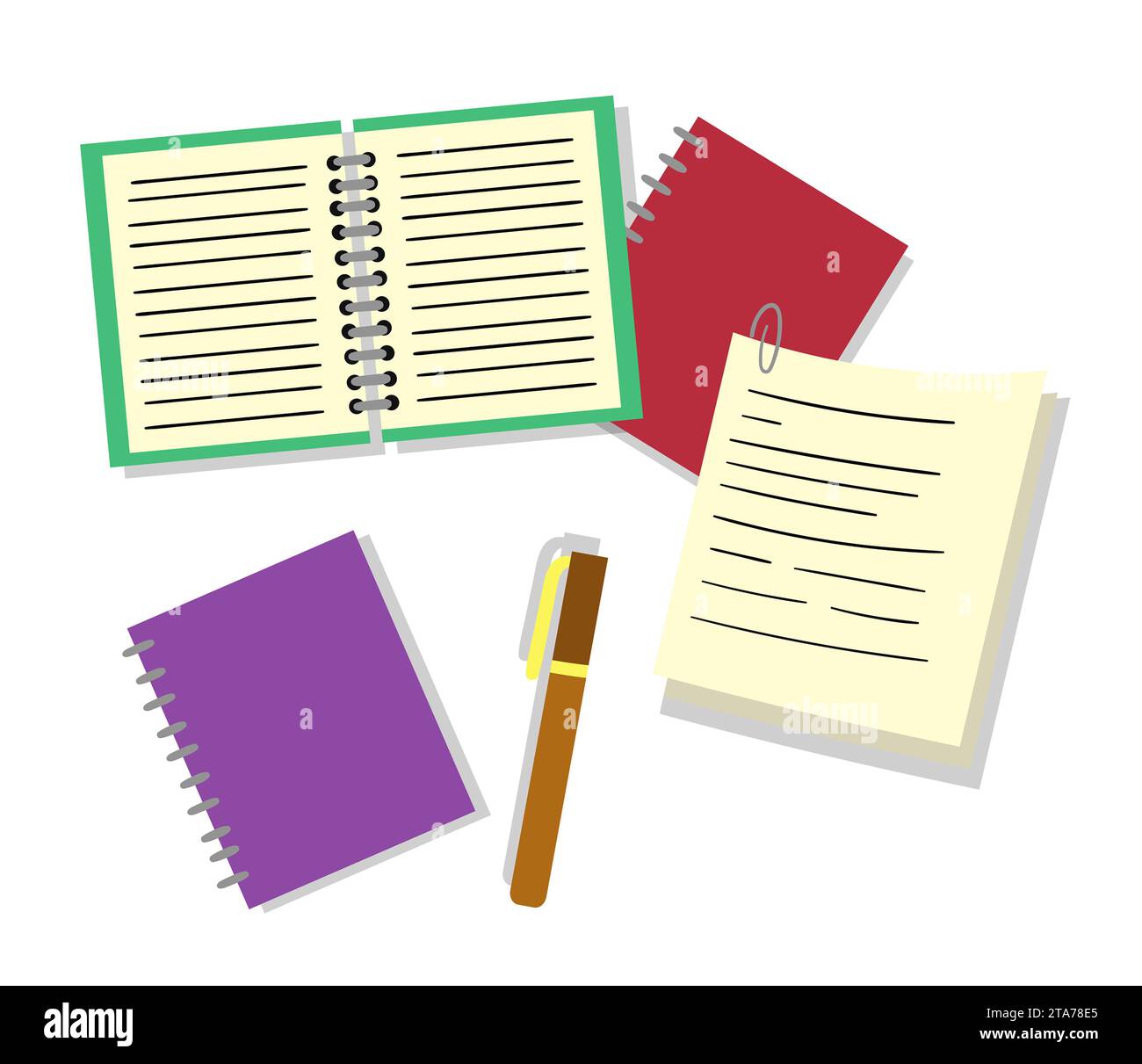 Letter outline illustration hi-res stock photography and images - Alamy